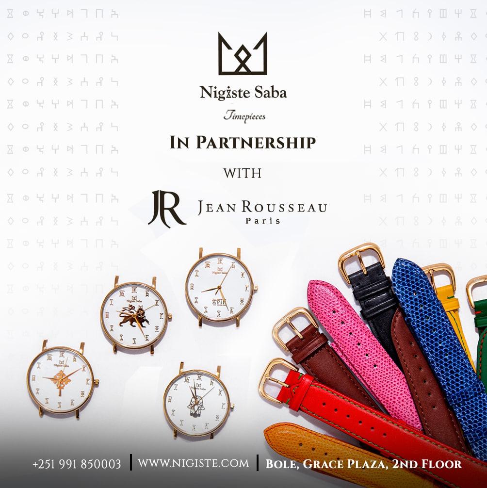 Our global partnership with Jean Rousseau PARIS – Nigiste Saba Watches